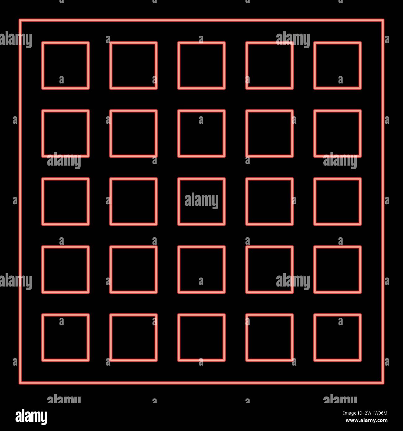 Neon grating grate lattice trellis net mesh BBQ grill grilling surface ...