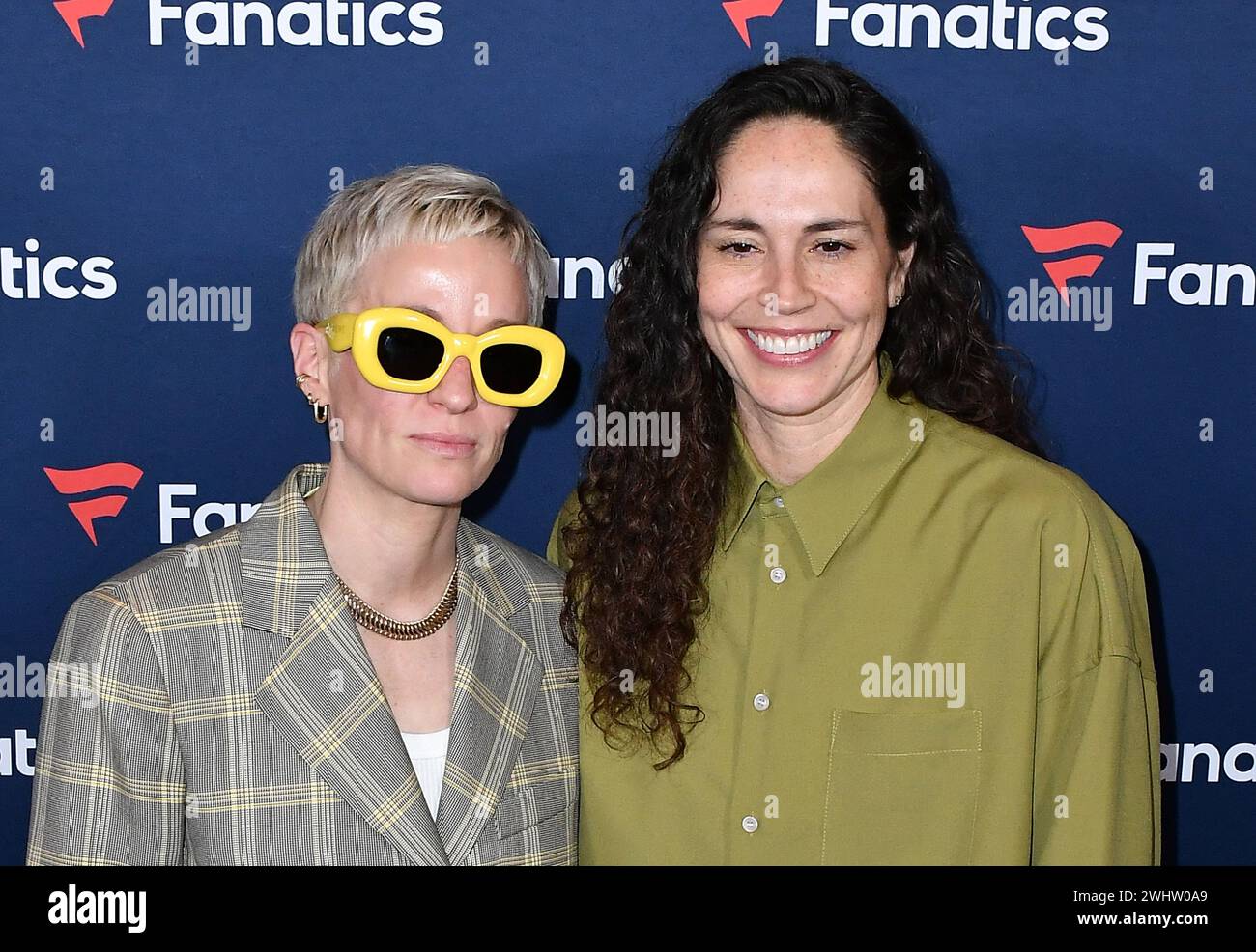 Megan Rapinoe, Sue Bird attend Michael Rubin's Fanatics Super Bowl ...