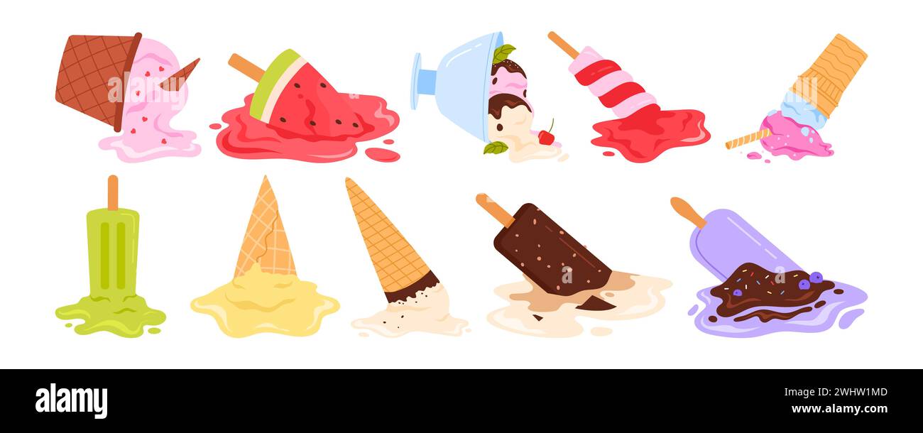 Candy fallen on floor Stock Vector Images - Alamy