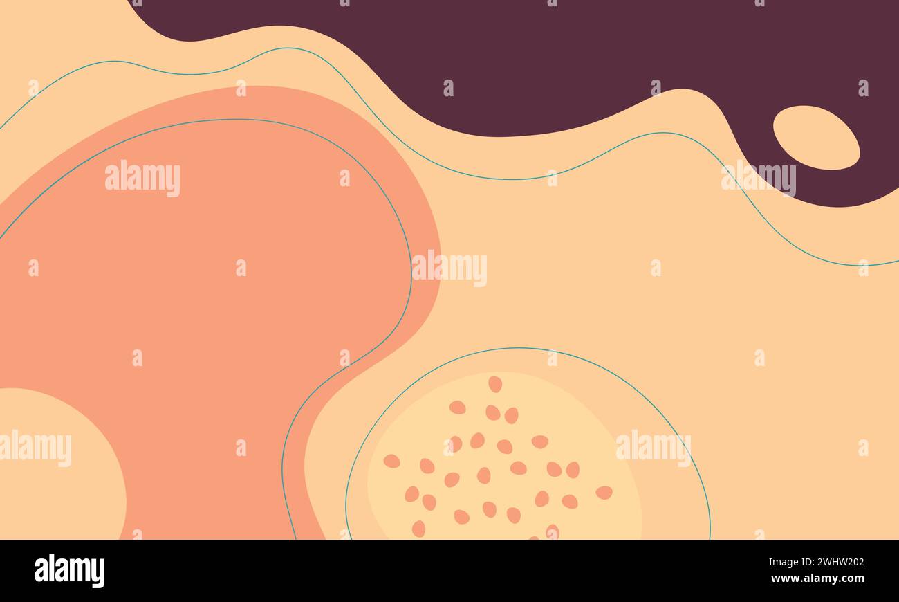 Simple flat organic background. Abstract modern background. Vector ...