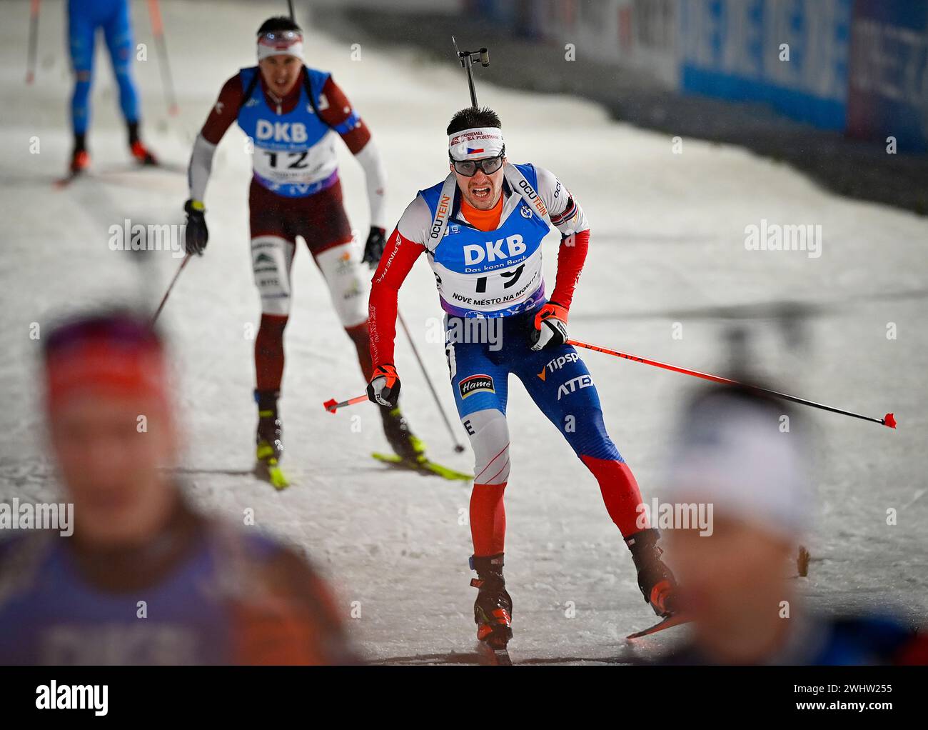 From left Andrejs Rastorgujevs of Latvia and Michal Krcmar of Czech ...