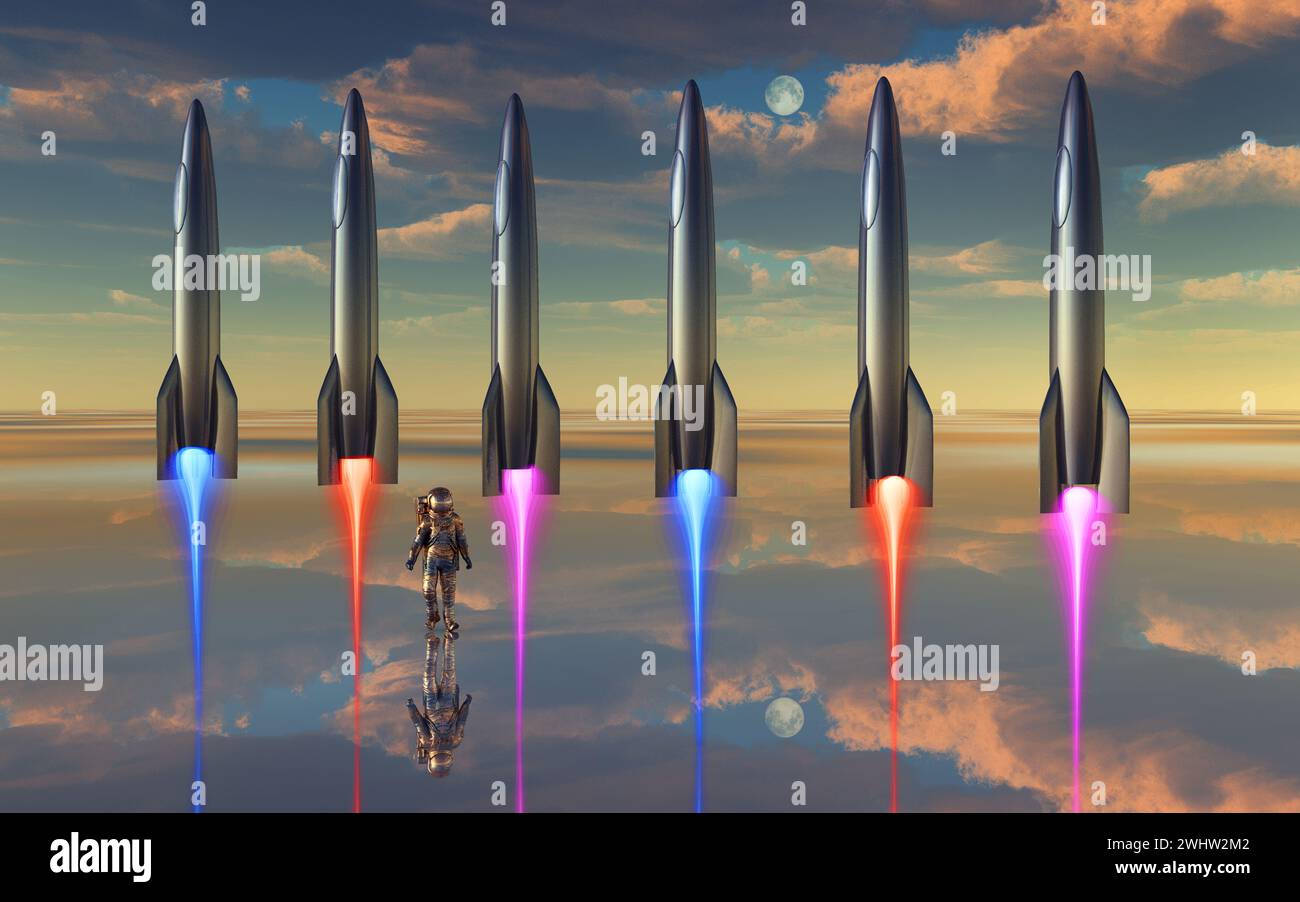 Science fiction spacesuit hi-res stock photography and images - Alamy