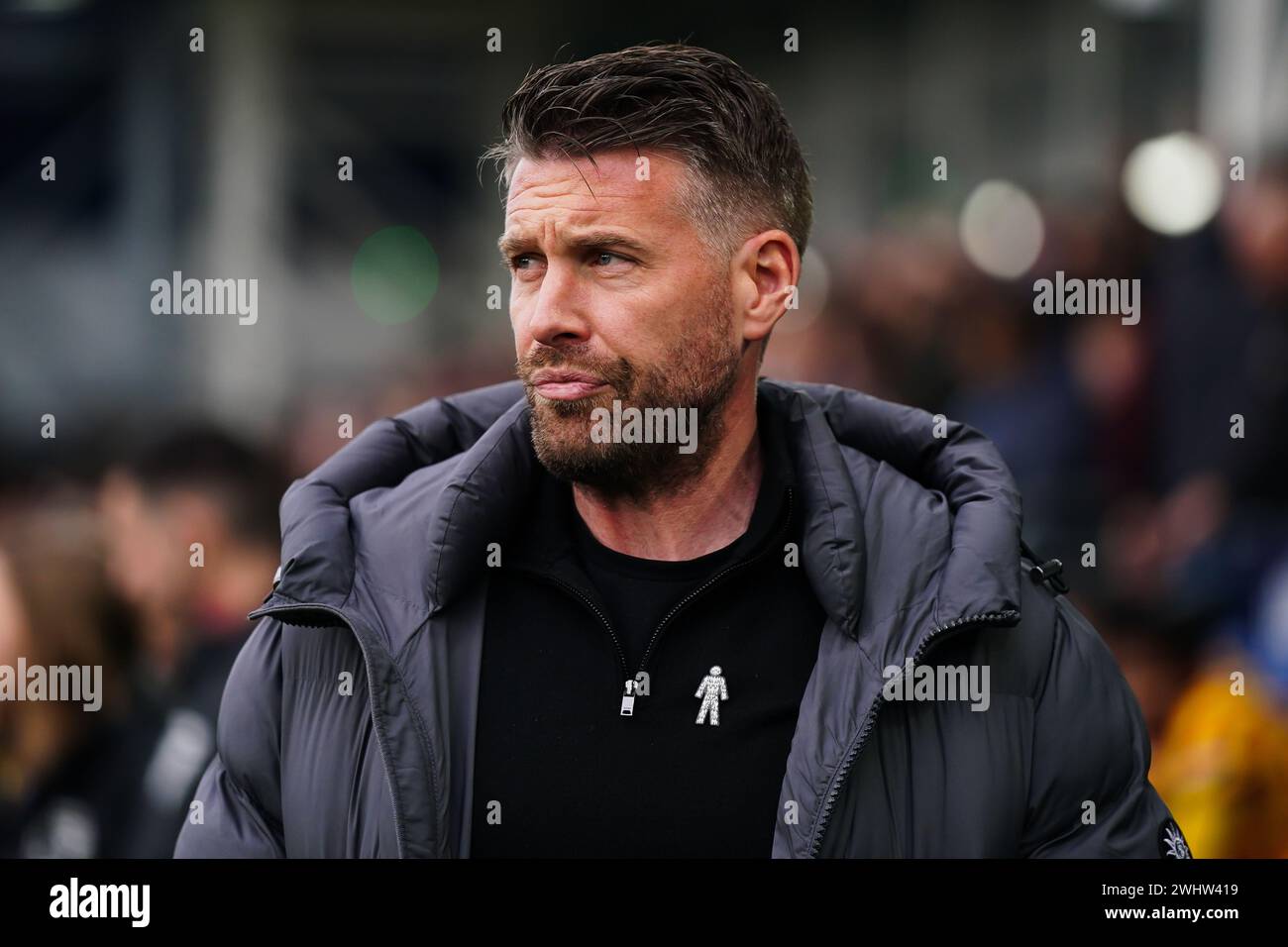 Luton Town manager Rob Edwards during the Premier League match at ...