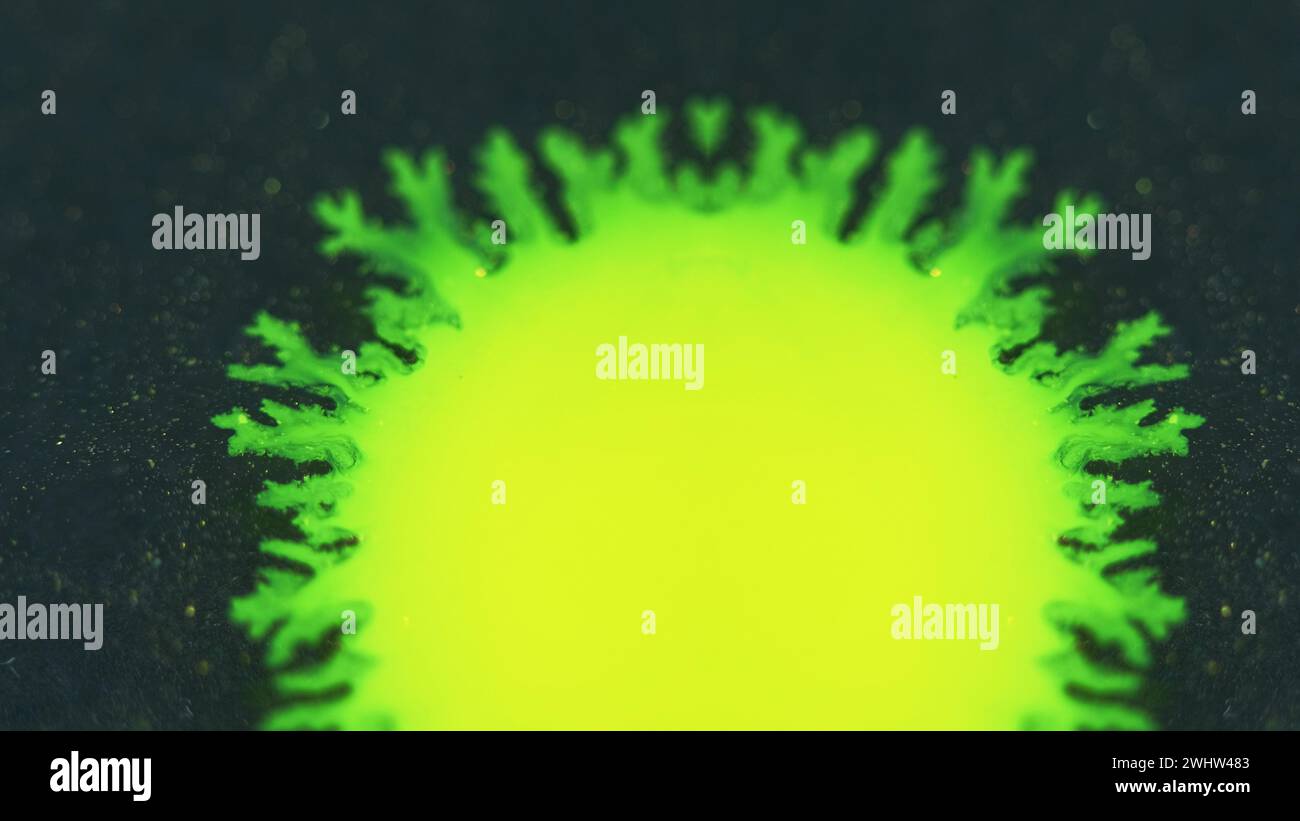 Blotch of green paint hi-res stock photography and images - Alamy