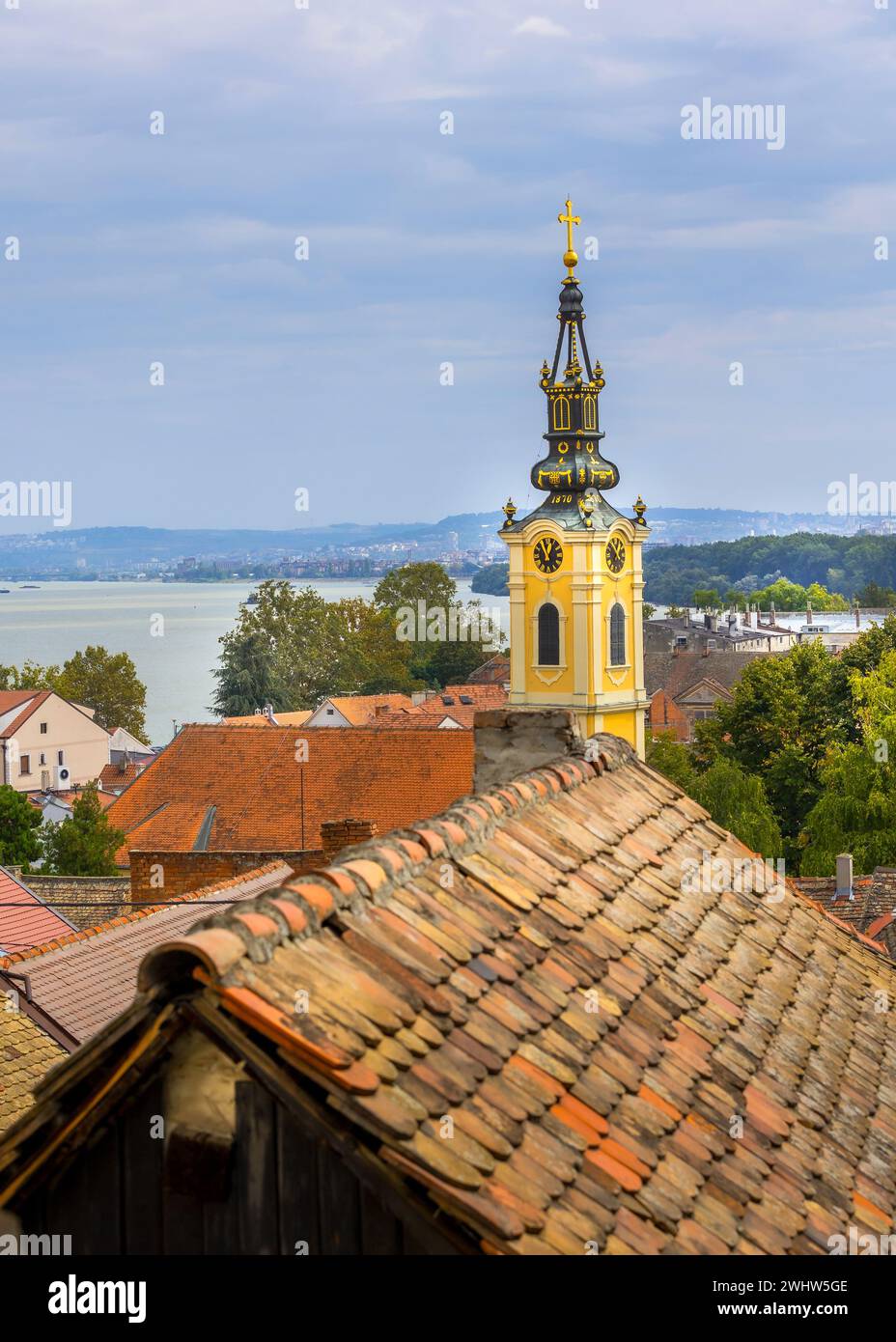 Belgrade serbia building houses hi-res stock photography and images - Alamy