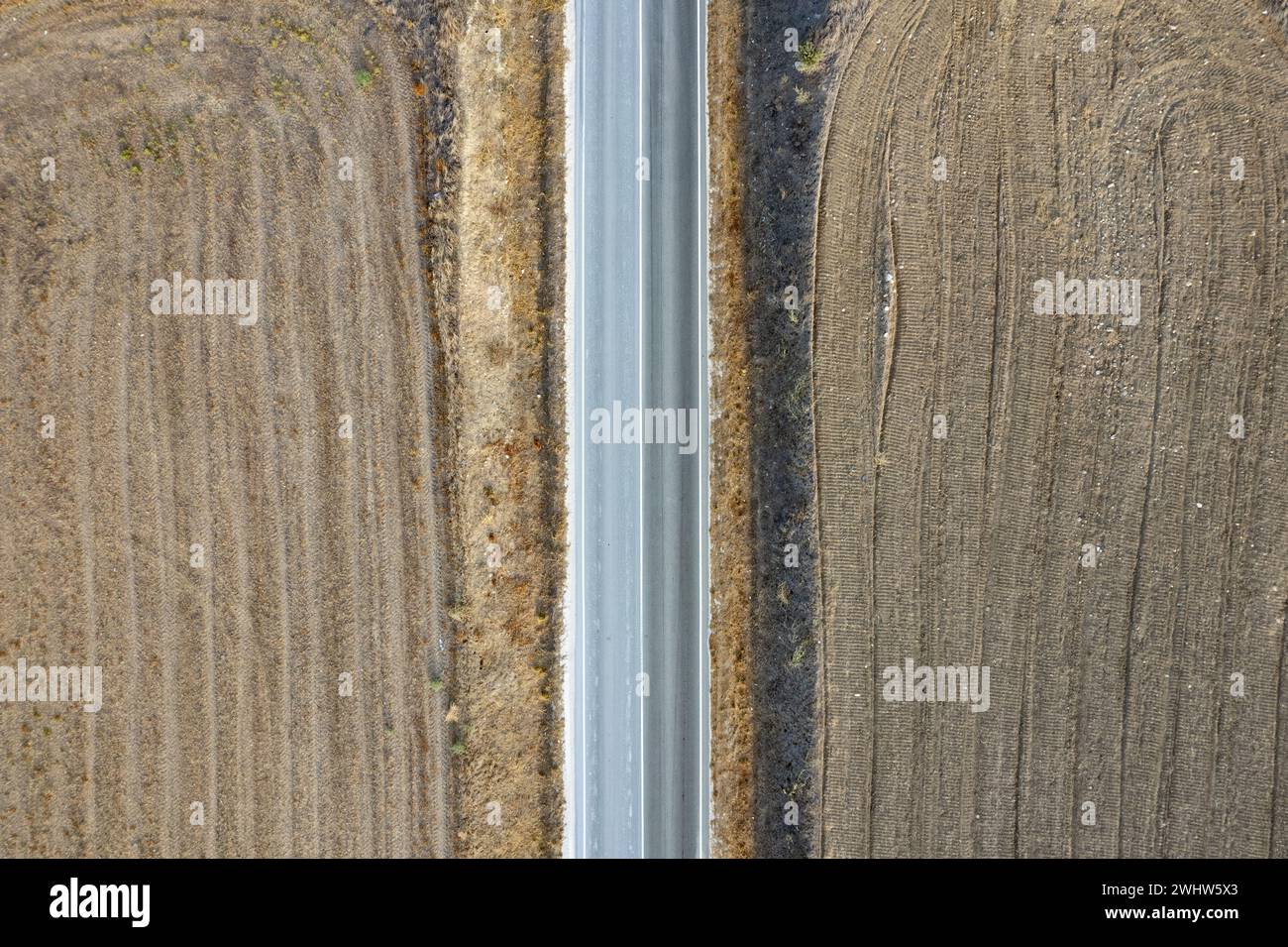 Aerial view dry land hi-res stock photography and images - Alamy