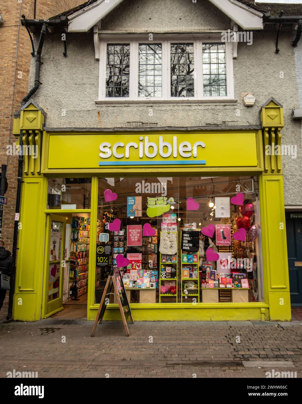 Scribber Shop, Oxford Stock Photo - Alamy