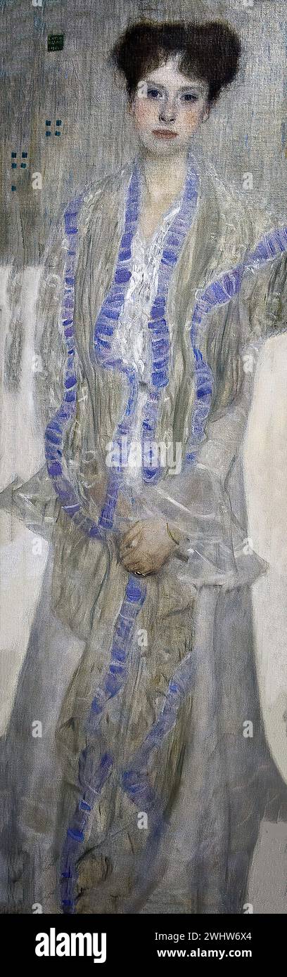 Gustav Klimt - Portrait de Gertha Felssovanyi Stock Photo - Alamy