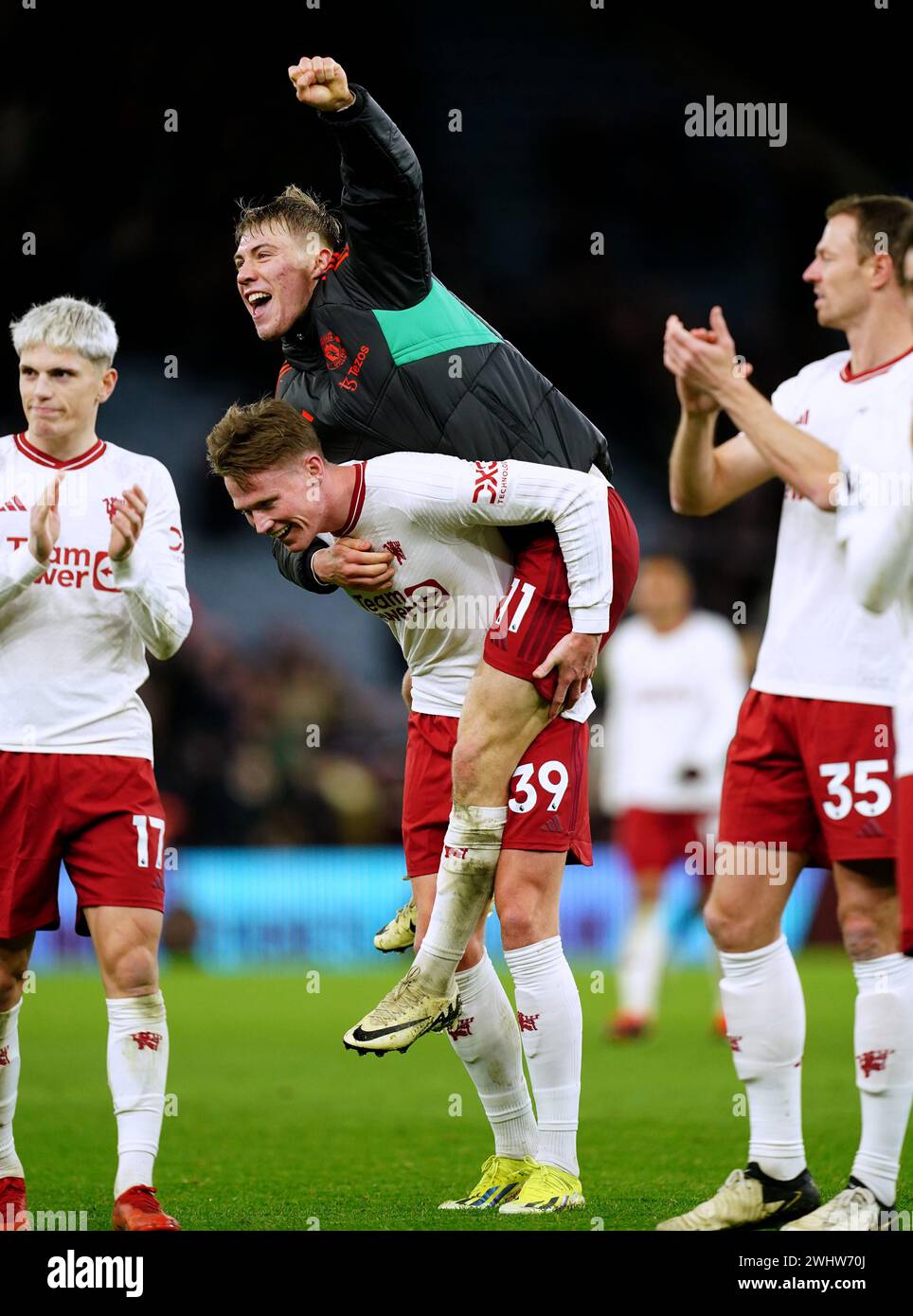 Rasmus hojlund february 11 2024 hi-res stock photography and images - Alamy