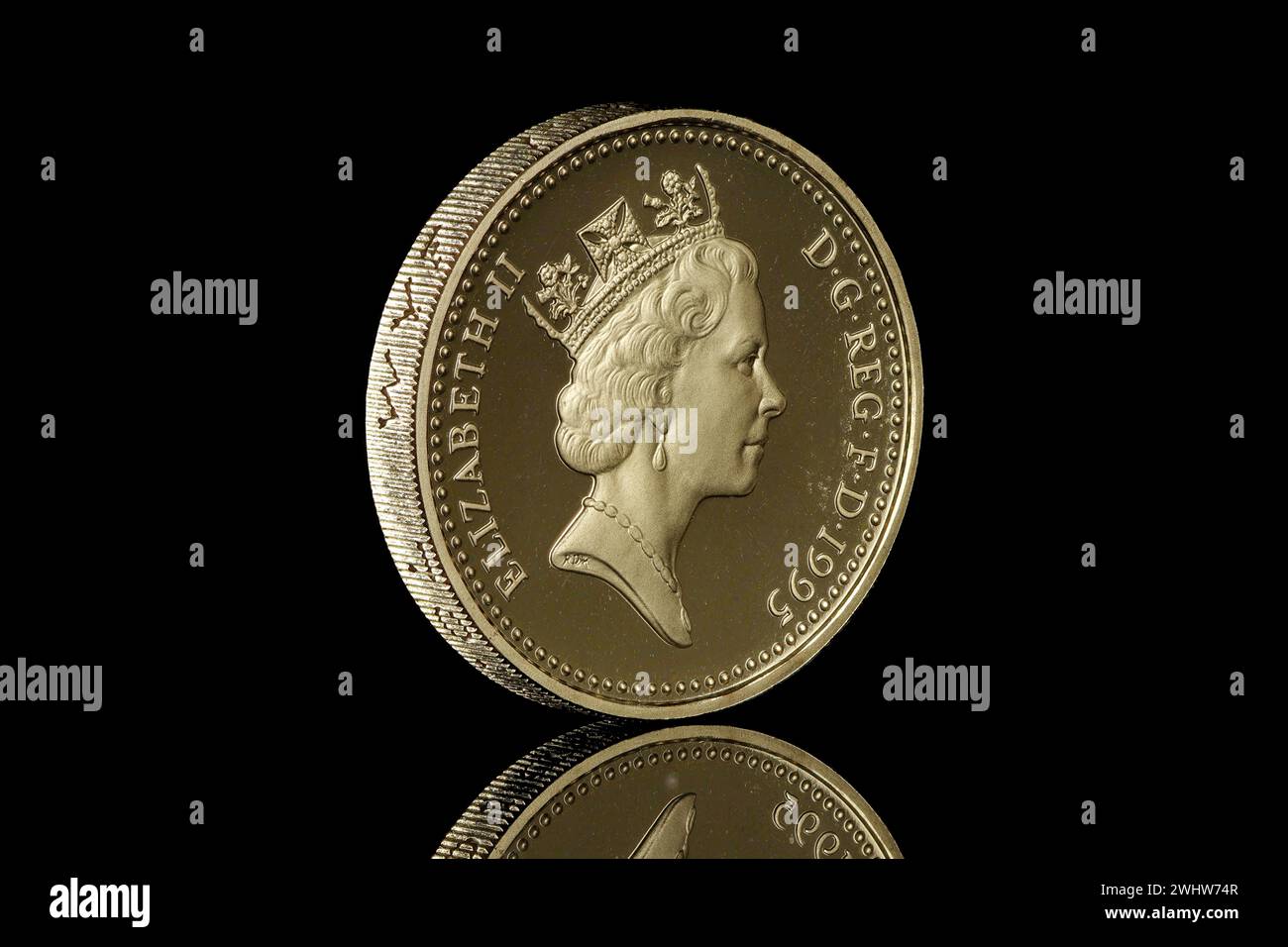 1995 pound coin hi-res stock photography and images - Alamy