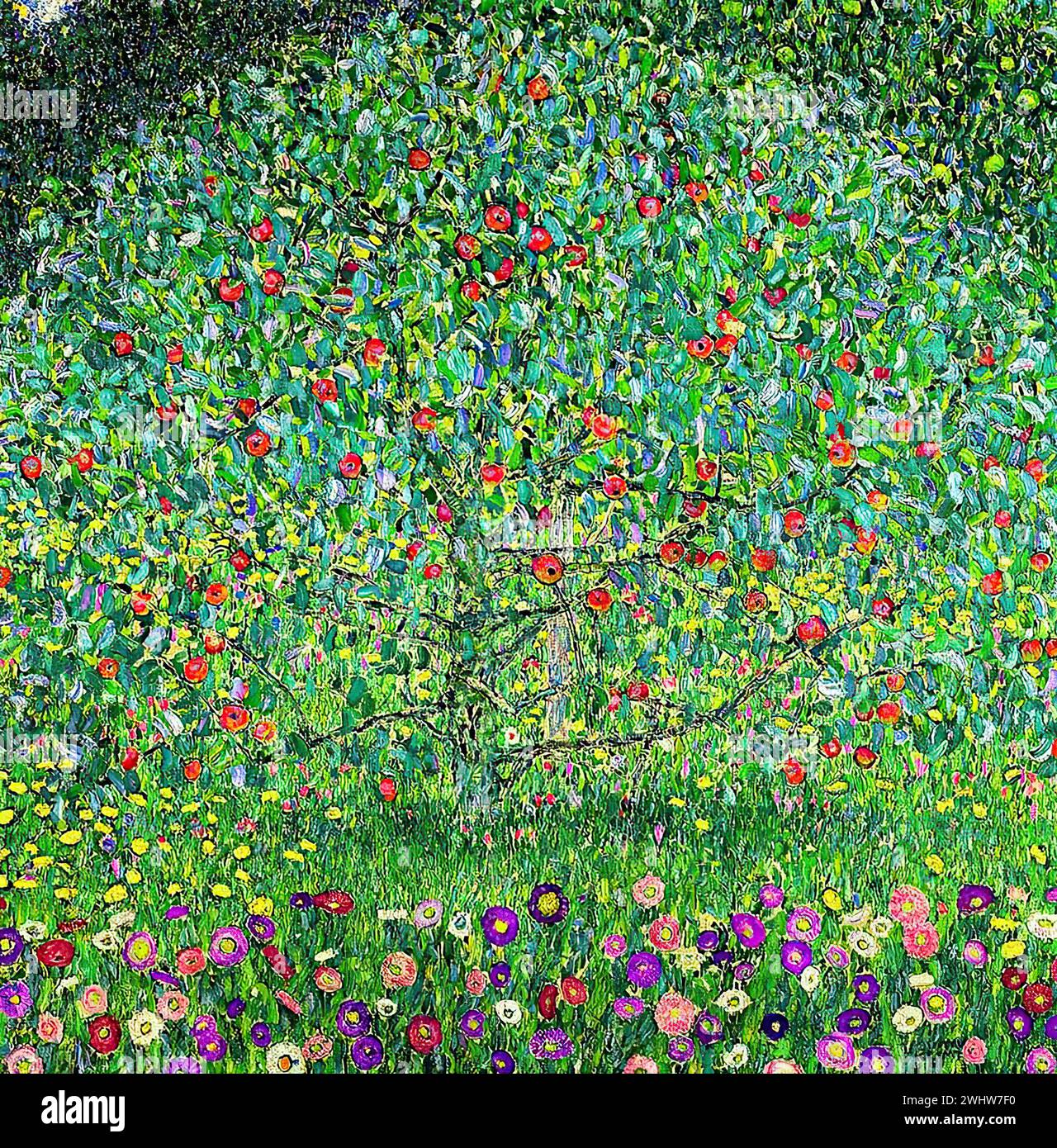 Gustav Klimt. - Le Pommier Stock Photo - Alamy