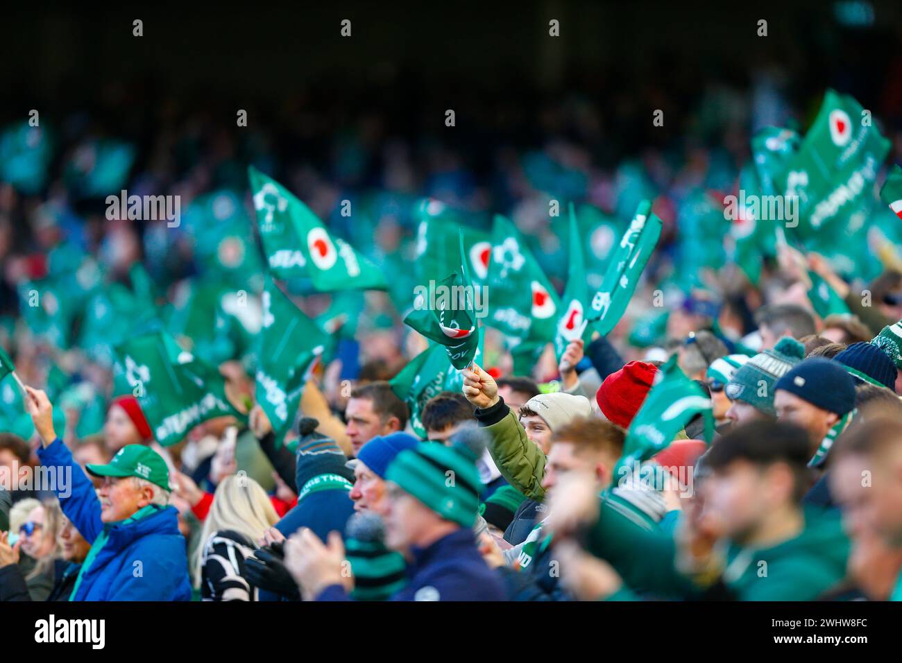 11th February 2024; Aviva Stadium, Dublin, Ireland: Six Nations ...