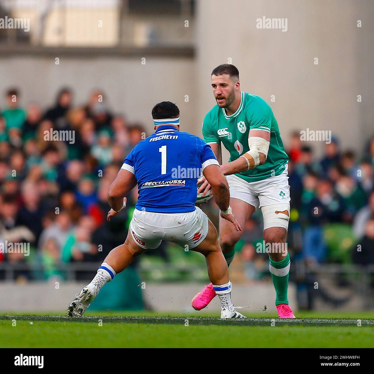11th February 2024; Aviva Stadium, Dublin, Ireland: Six Nations International Rugby, Ireland ...