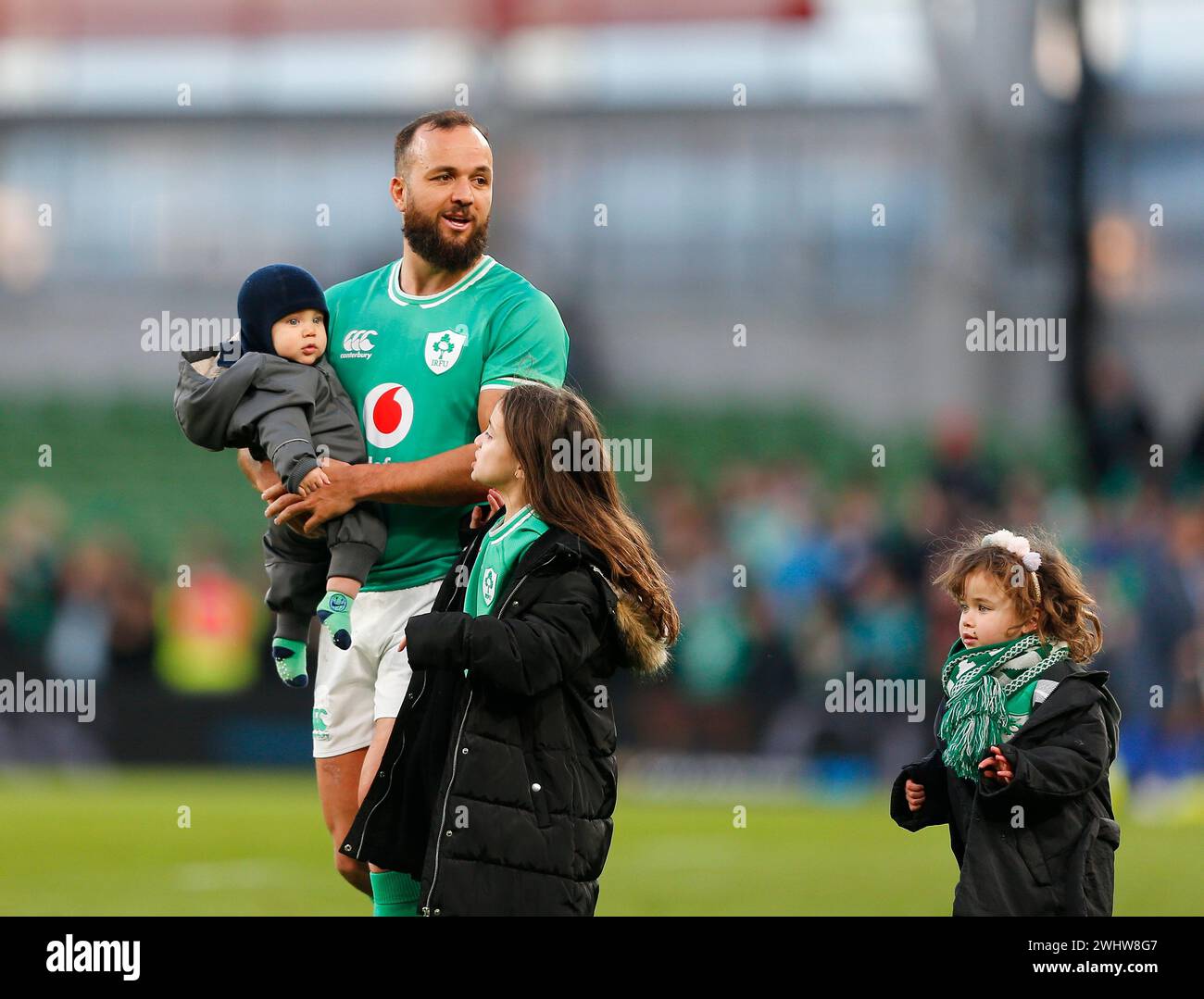 11th February 2024; Aviva Stadium, Dublin, Ireland: Six Nations ...