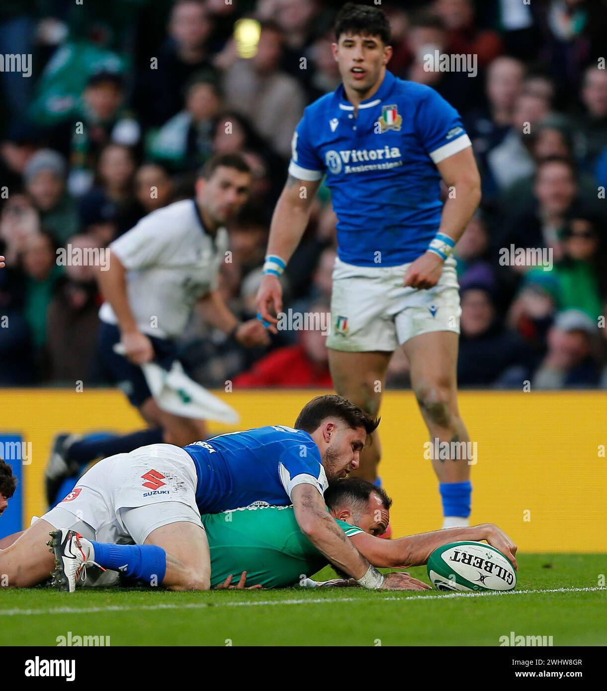 11th February 2024; Aviva Stadium, Dublin, Ireland: Six Nations ...