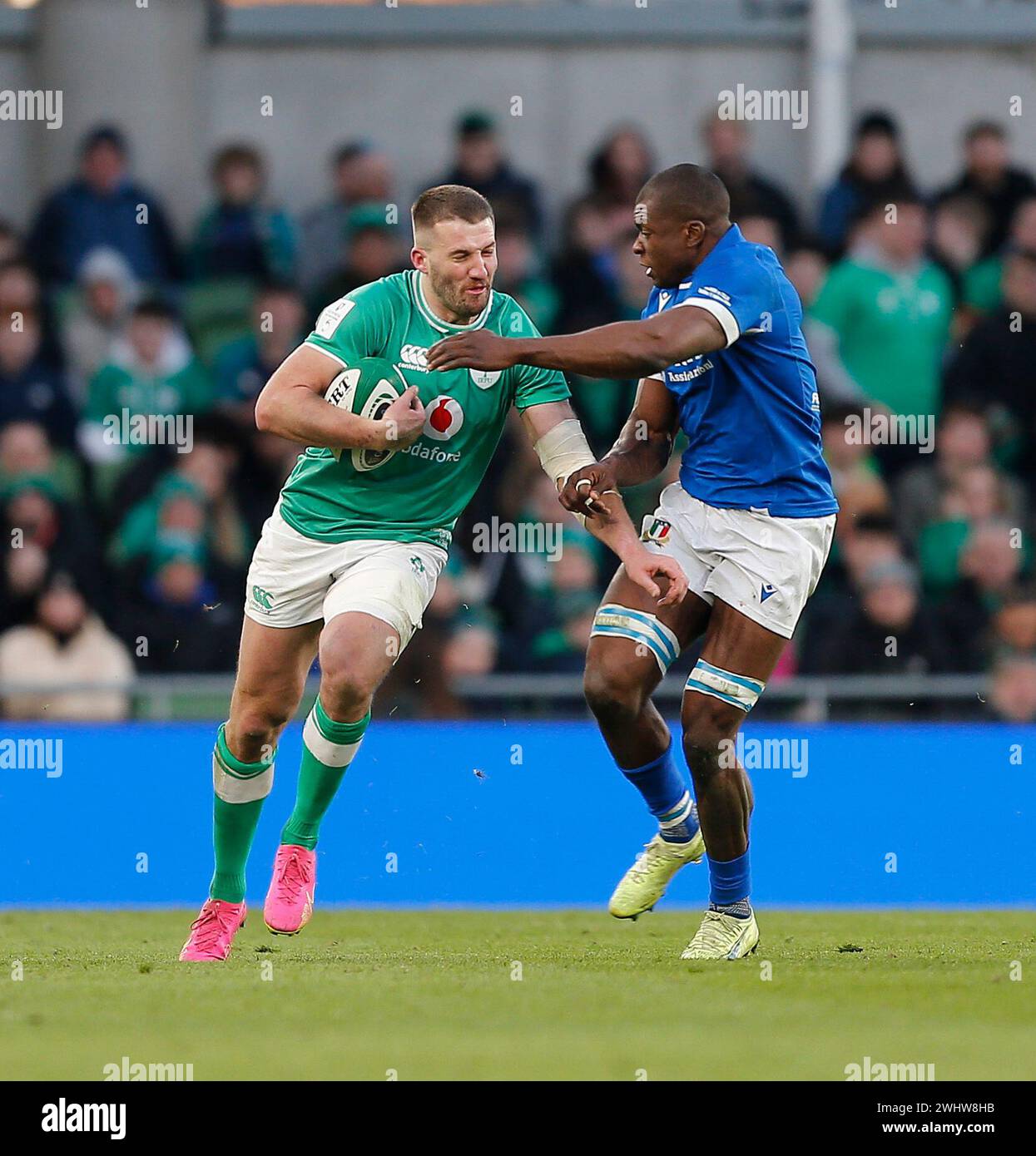 11th February 2024; Aviva Stadium, Dublin, Ireland: Six Nations International Rugby, Ireland ...