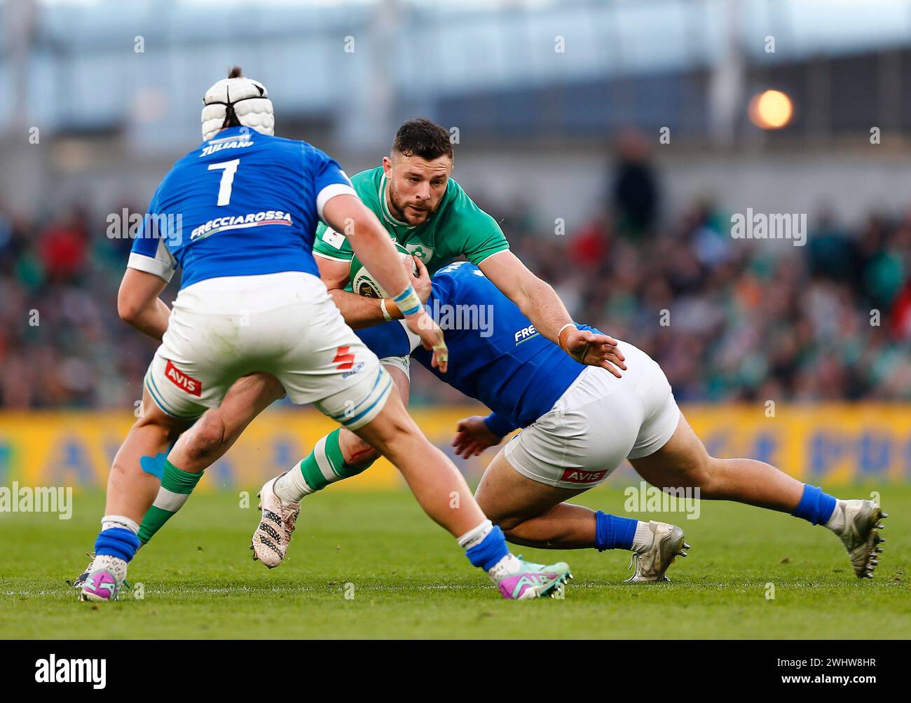 11th February 2024; Aviva Stadium, Dublin, Ireland: Six Nations ...
