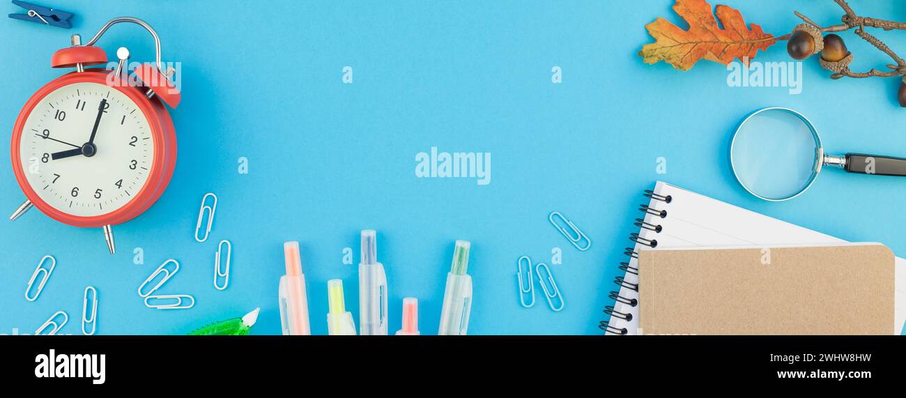 Banner preschool hi-res stock photography and images - Alamy