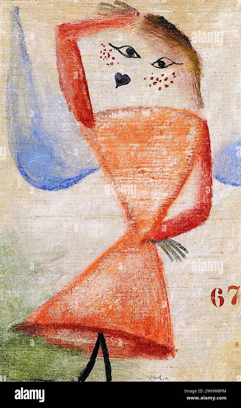 Paul Klee - Ange, Fragment n° 67 Stock Photo - Alamy