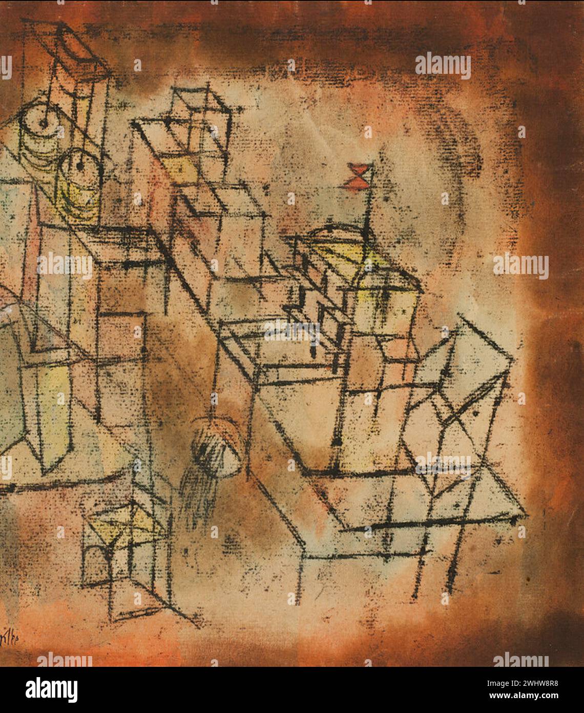Paul Klee - Architecture Stock Photo - Alamy