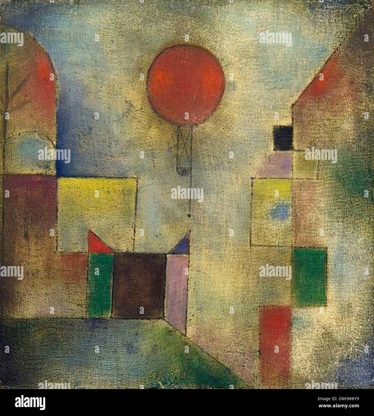 Paul Klee - Ballon rouge Stock Photo - Alamy