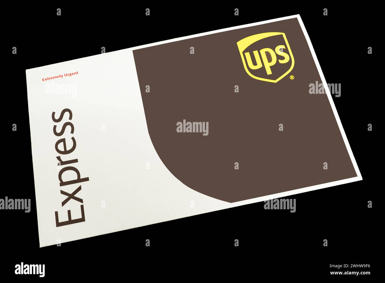 Lake Elsinore, CA, USA - February 11, 2024: UPS express envelope ...