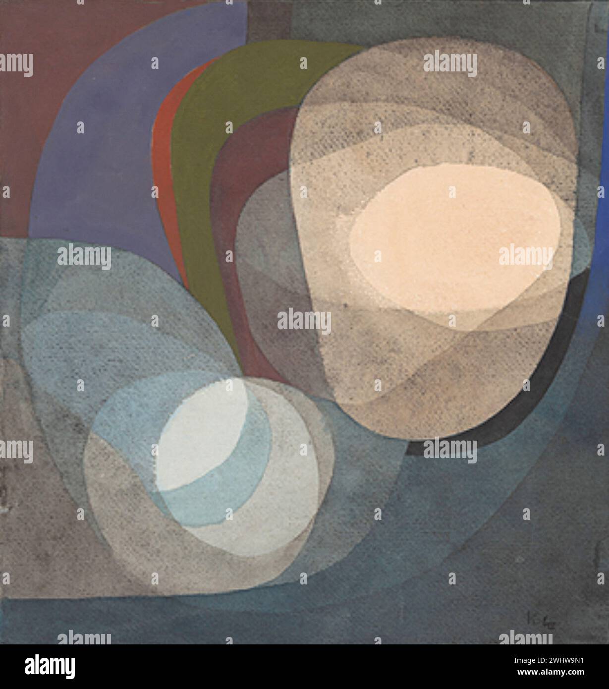 Paul Klee - Forces centrifuges Stock Photo - Alamy