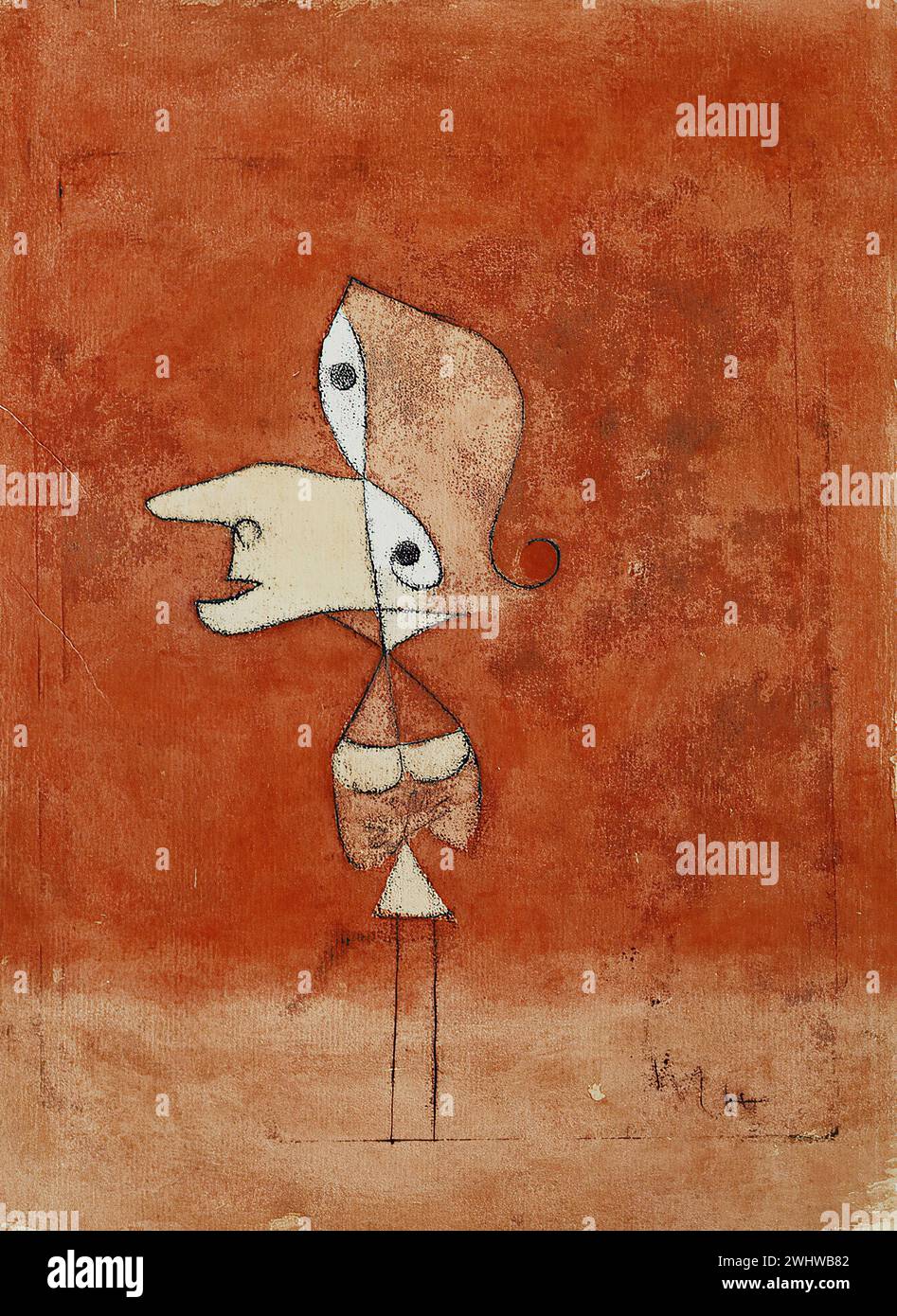 Paul Klee - Portrait de Brigitte Stock Photo - Alamy