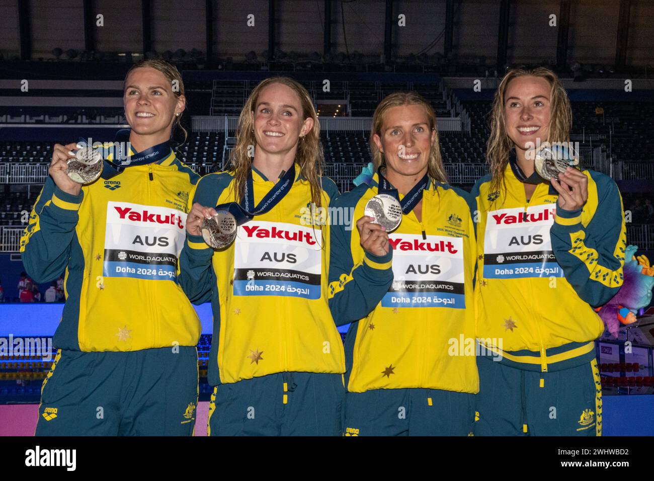 Australia freestyle relay women hi-res stock photography and images - Alamy