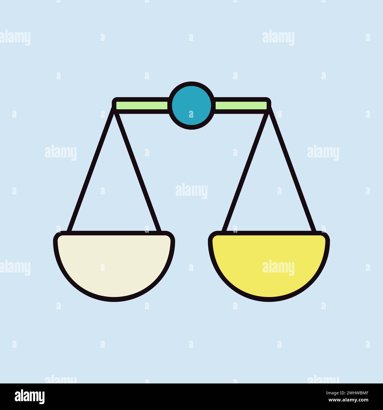 Scales icon. E-commerce sign. Graph symbol for your web site design ...