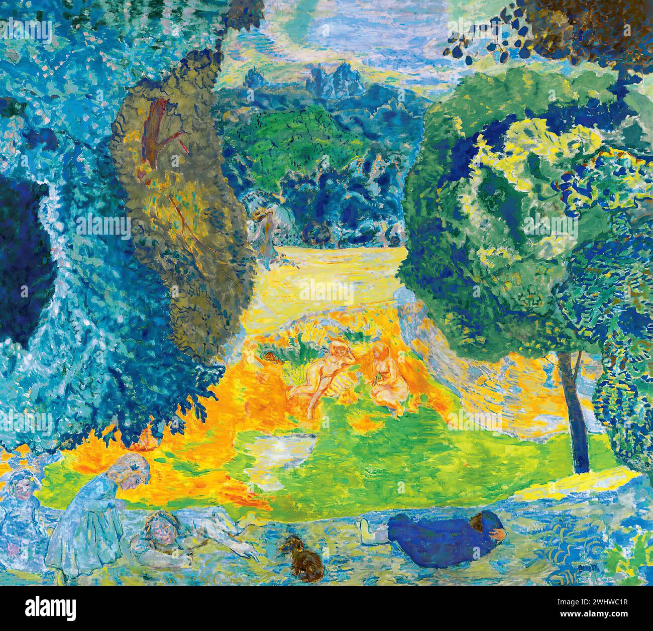 Pierre Bonnard - L'Eté Stock Photo - Alamy