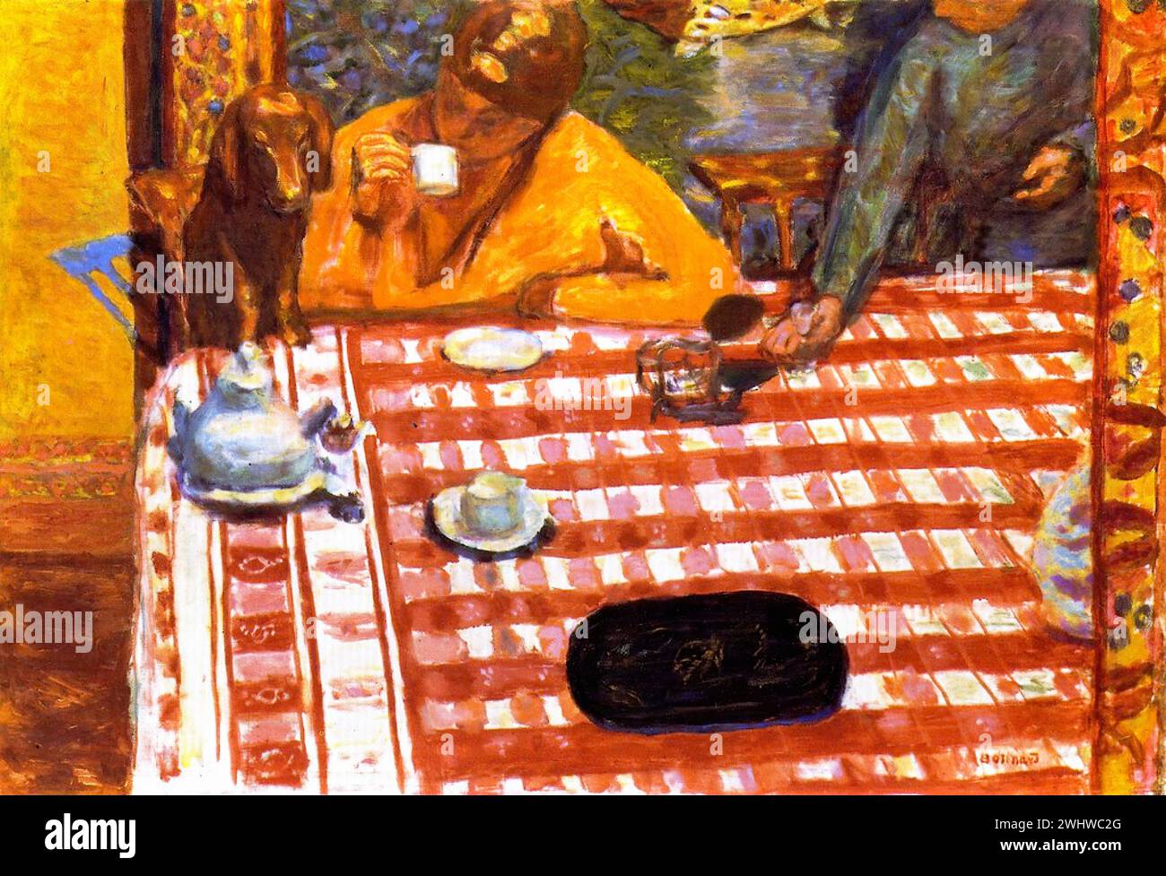 Pierre Bonnard - Le Café Stock Photo - Alamy