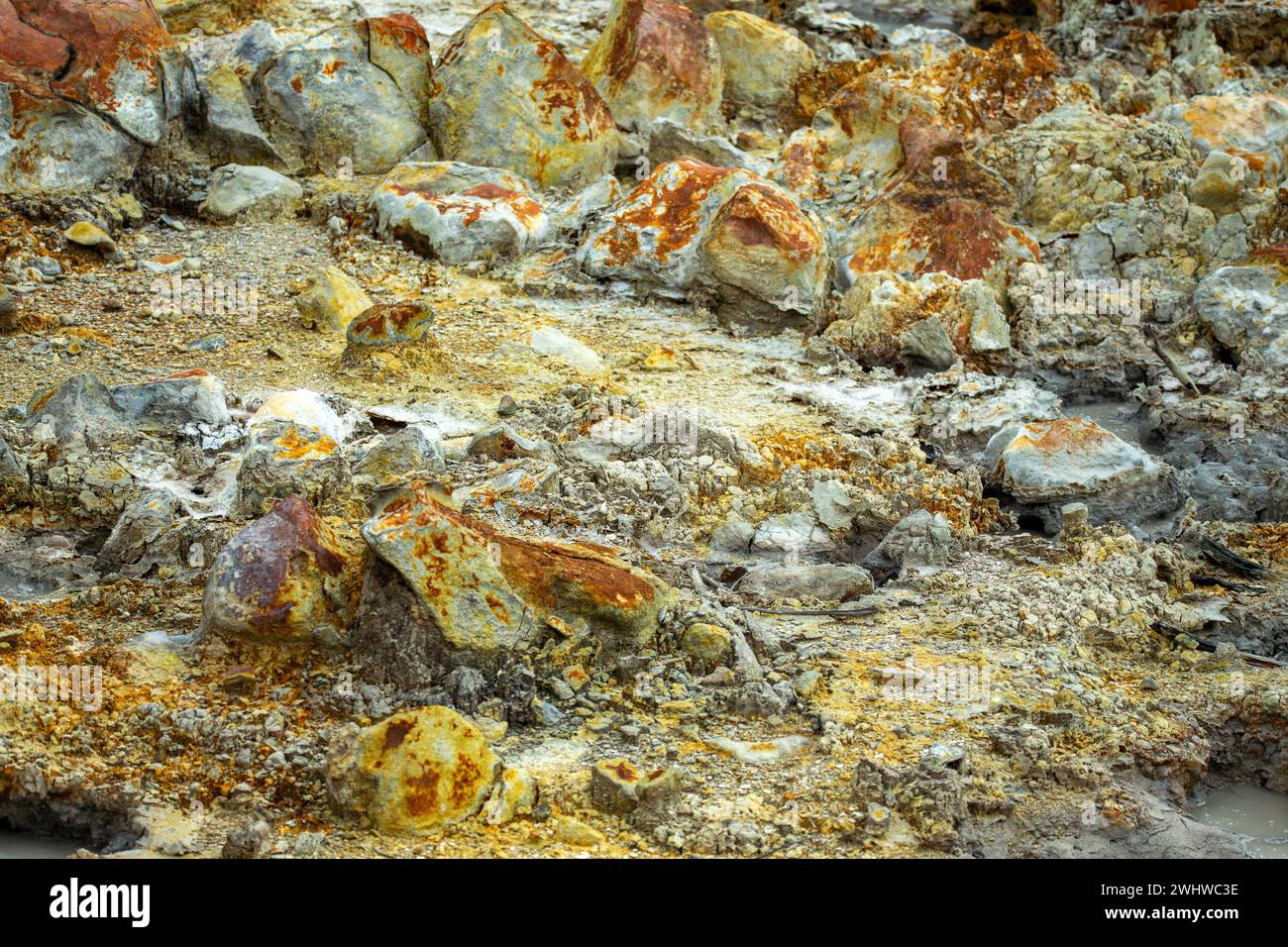 Geothermal activity fumaroles, Costa Rica Stock Photo - Alamy