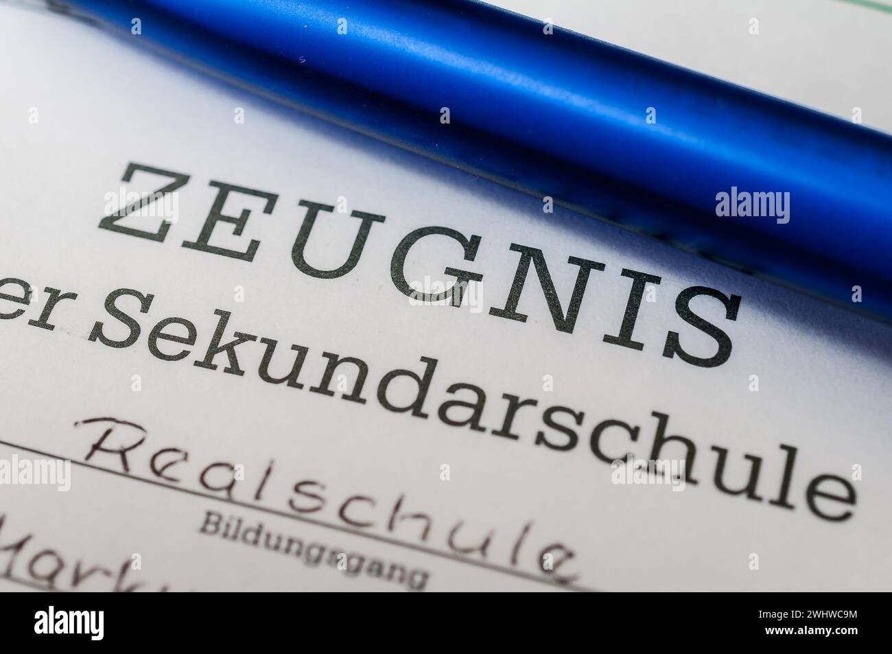 School report hi-res stock photography and images - Alamy