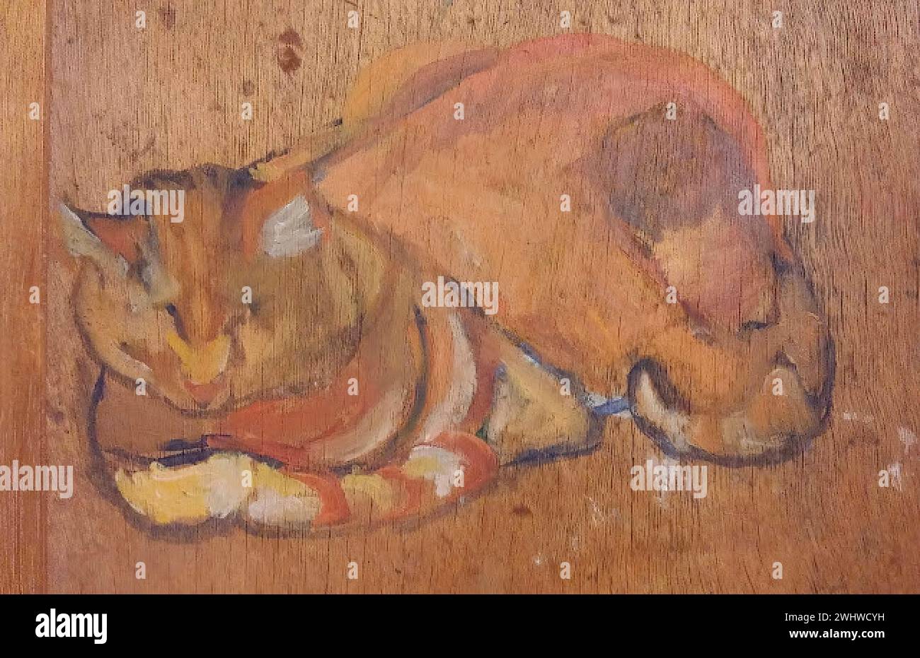 Suzanne Valadon - Etude pour le chat Raminou Stock Photo - Alamy