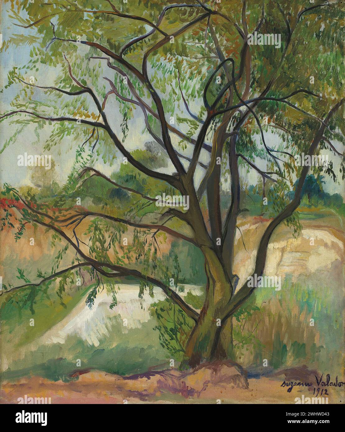 Suzanne Valadon - L'Arbre Stock Photo - Alamy