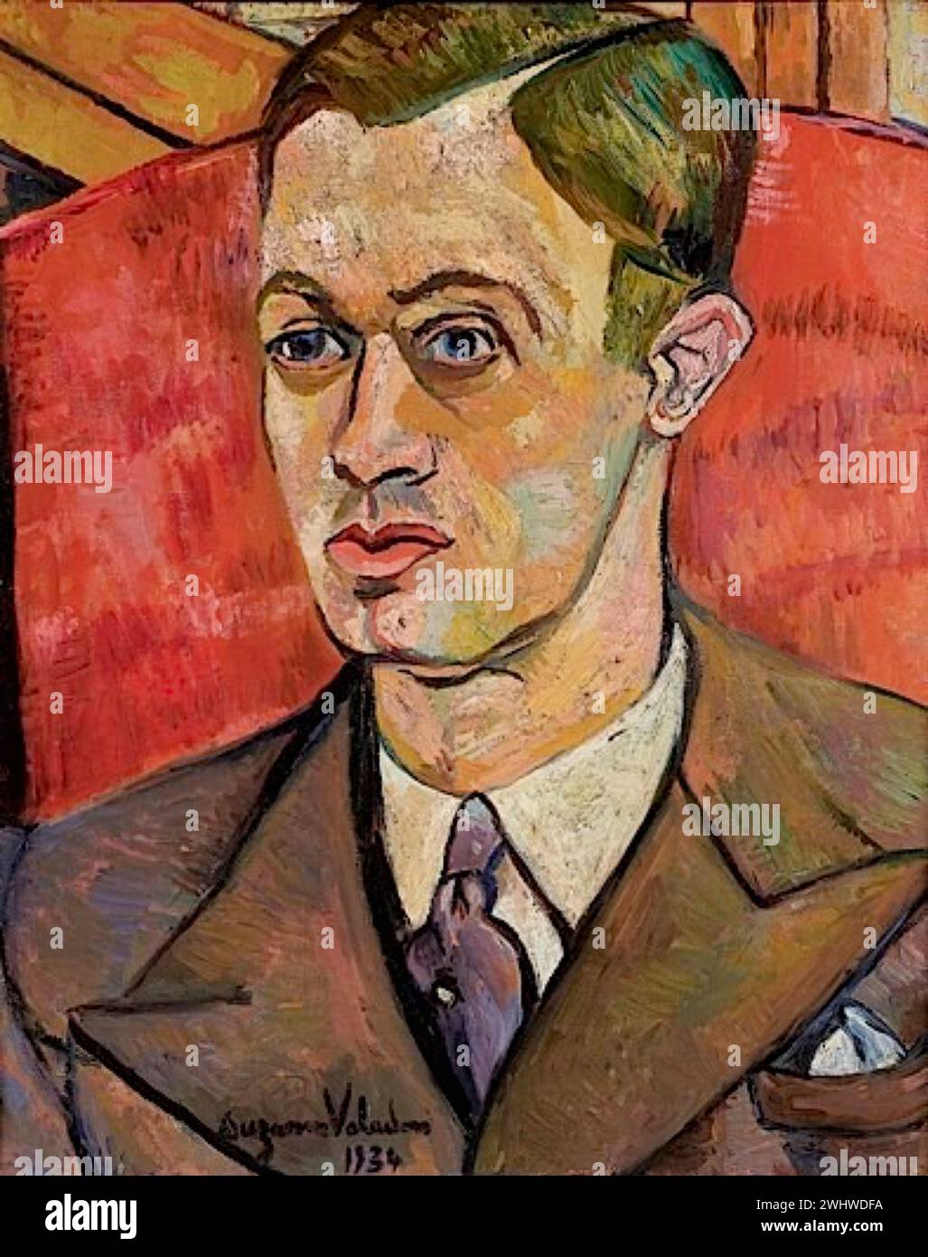 Suzanne Valadon - Portrait de Paul Pétridès Stock Photo - Alamy