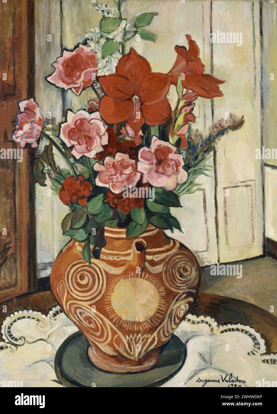 Suzanne Valadon 00001 - Bouquet de fleurs Stock Photo - Alamy