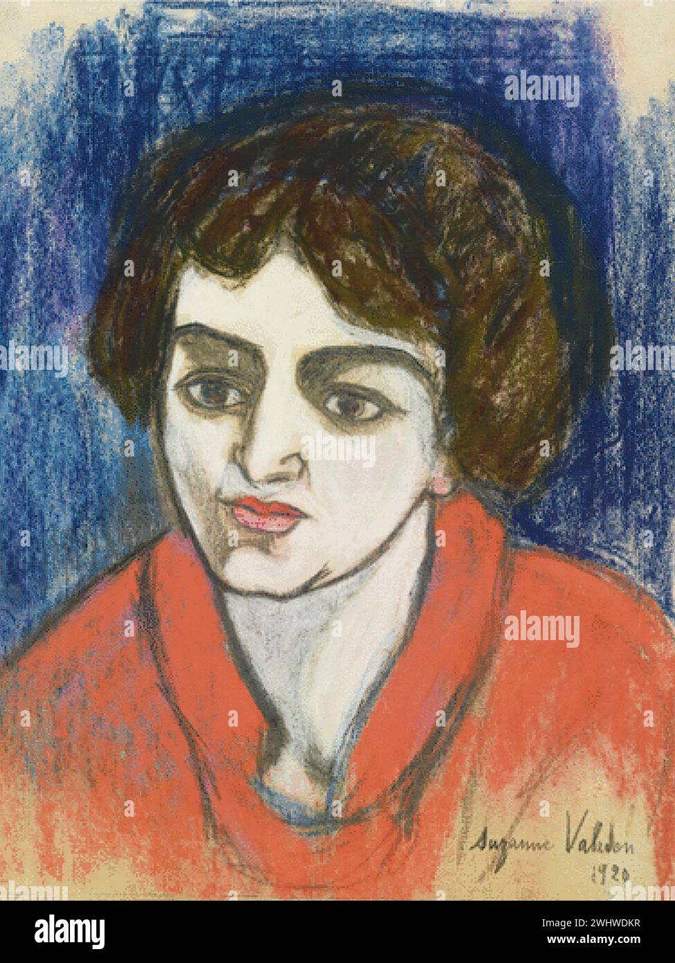Suzanne Valadon 00001 - Portrait de femme Stock Photo - Alamy