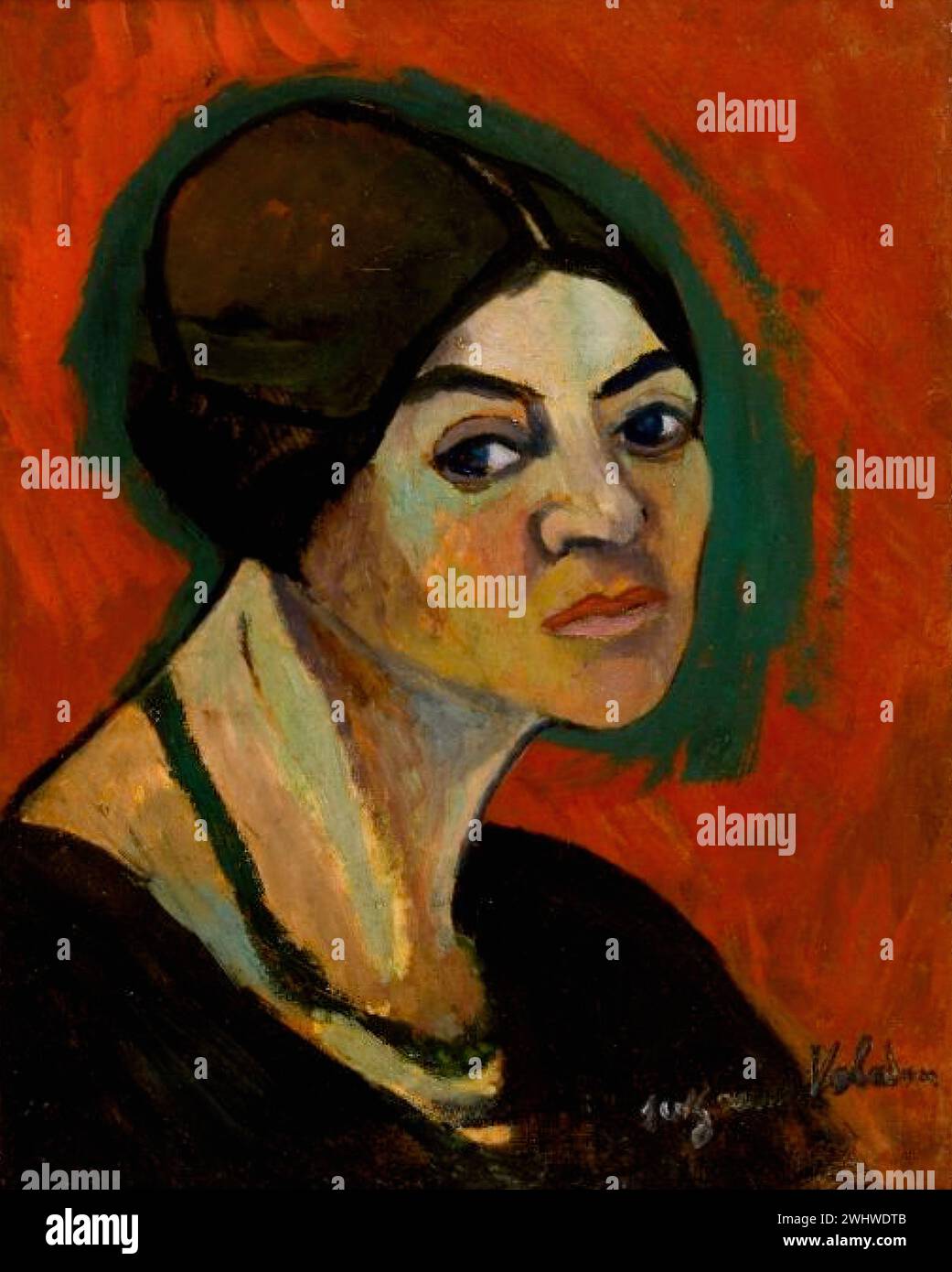 Suzanne Valadon 00007 - Autoportrait Stock Photo - Alamy