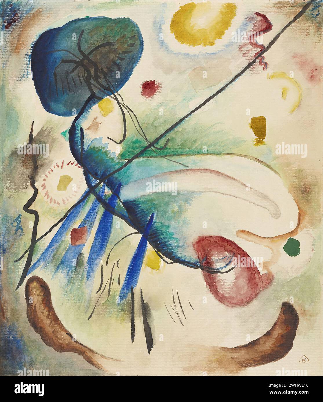 Aquarelle kandinsky hi-res stock photography and images - Alamy
