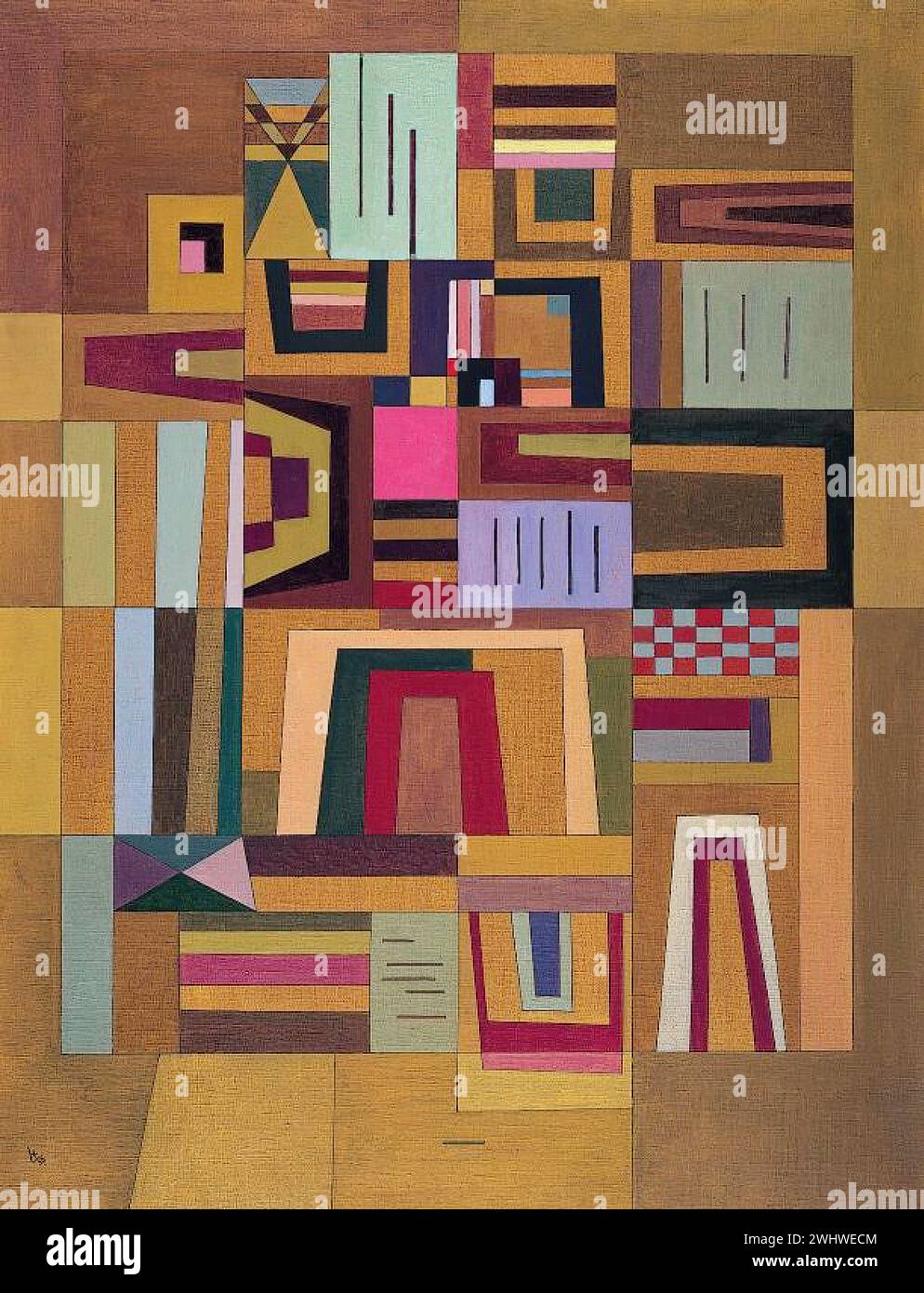 Vassily Kandinsky - Compensation rose Stock Photo - Alamy