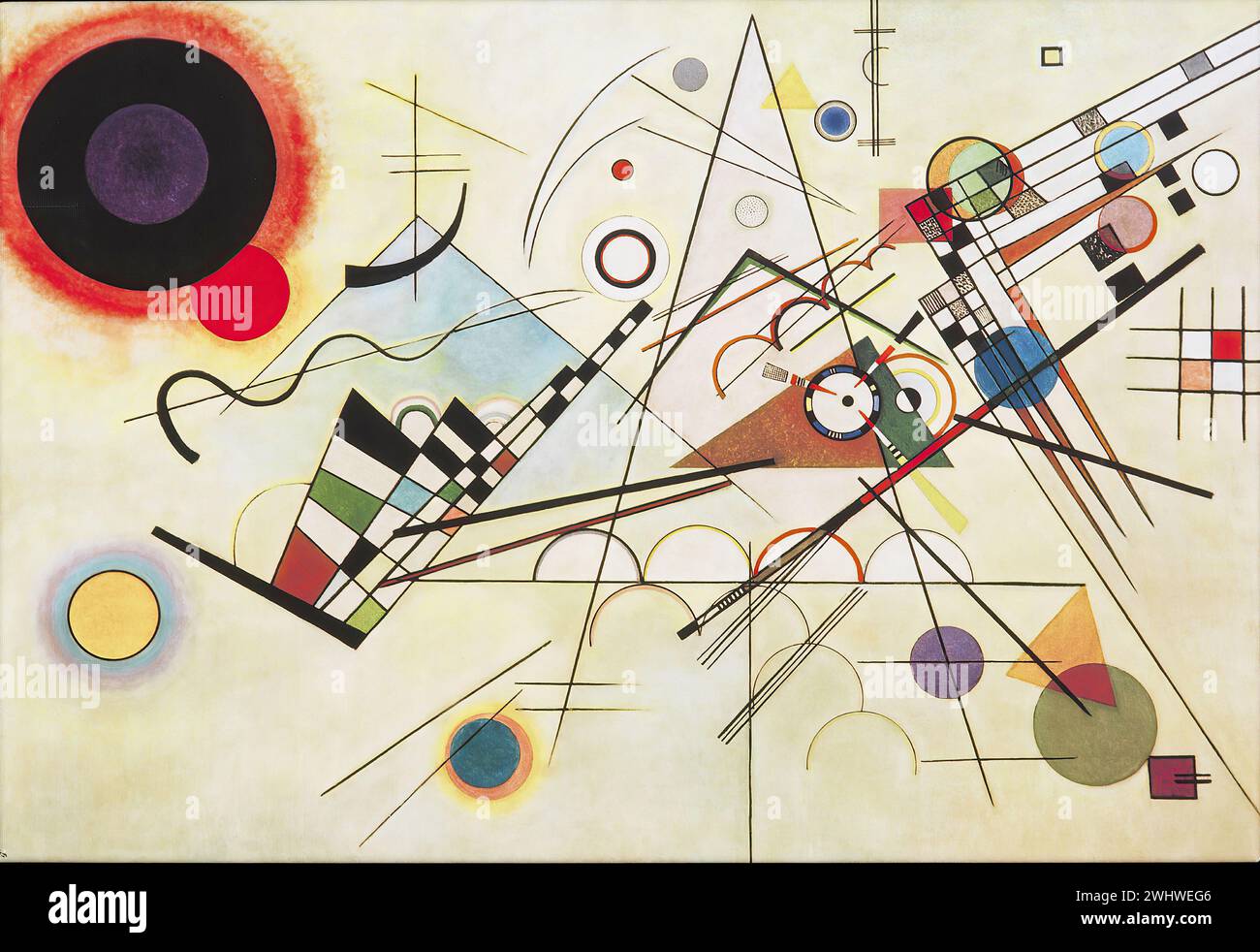 Vassily Kandinsky - Composition VIII Stock Photo - Alamy
