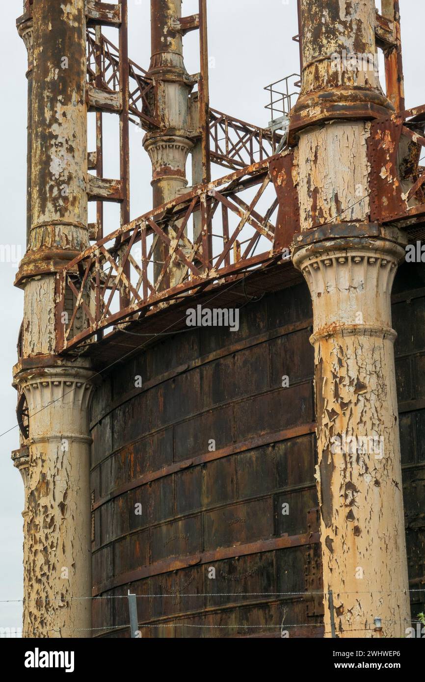 Victorian Gas Works Great yarmouth Stock Photo - Alamy