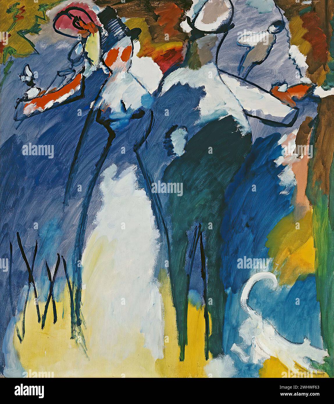 Kandinsky composition vi hi-res stock photography and images - Alamy