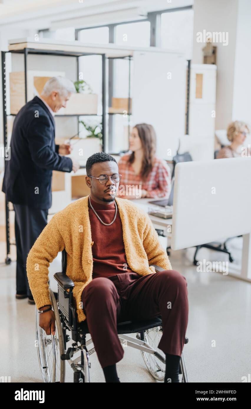 Diverse staff company inclusive hi-res stock photography and images - Alamy