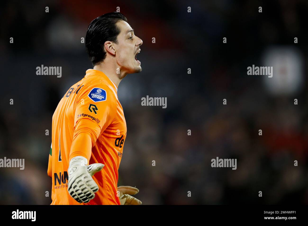 ROTTERDAM - Sparta Rotterdam goalkeeper Nick Olij during the Dutch ...