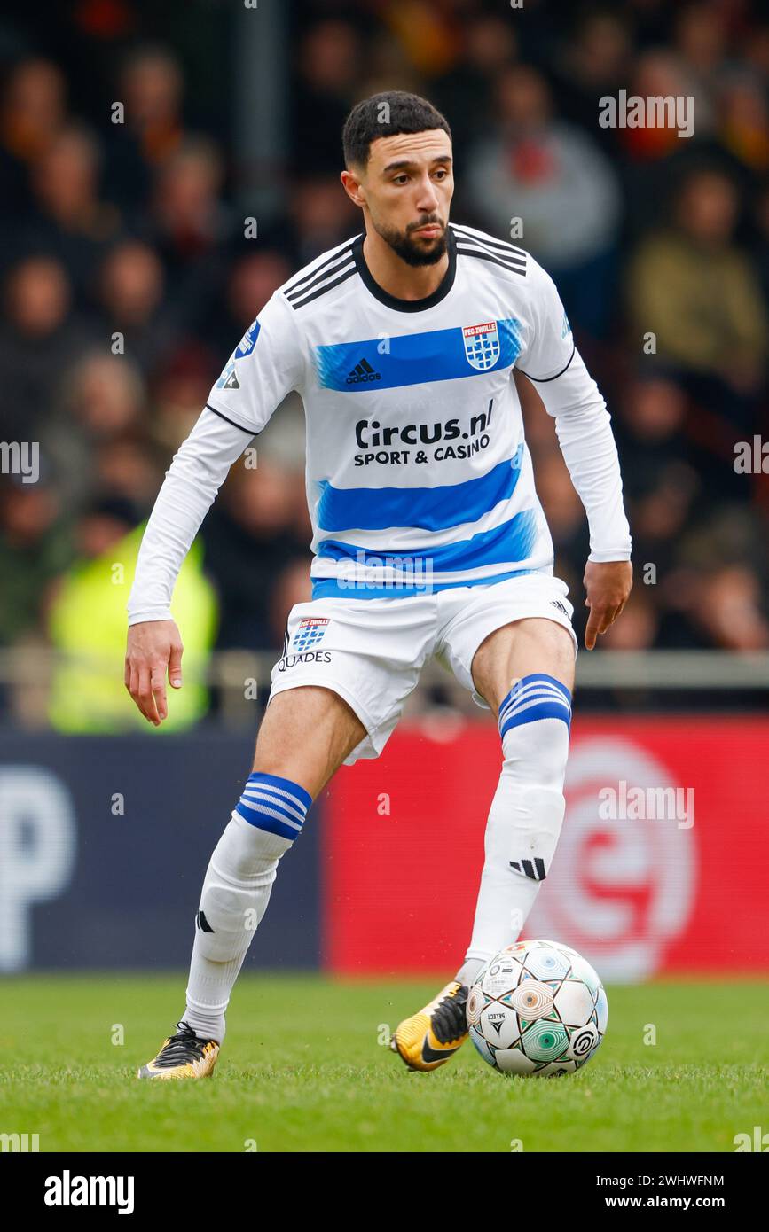 DEVENTER, 11-02-2024, stadium de Adelaarshorst, football, Dutch ...