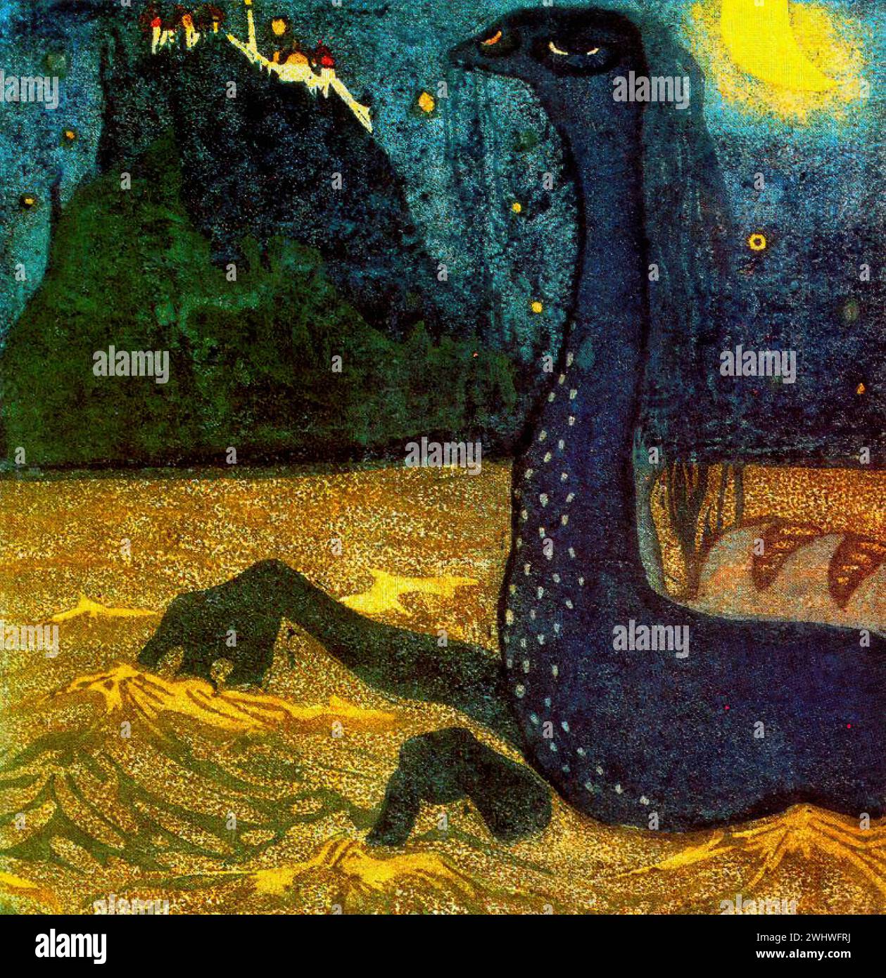 Nuit au clair de lune hi-res stock photography and images - Alamy