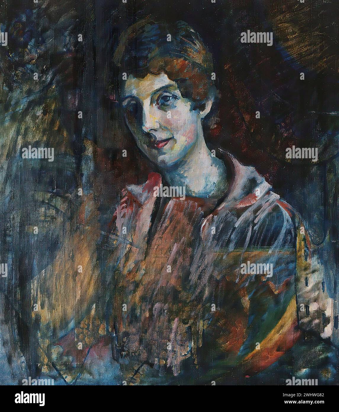 Vassily Kandinsky - Portrait de Nina Kandinsky Stock Photo - Alamy